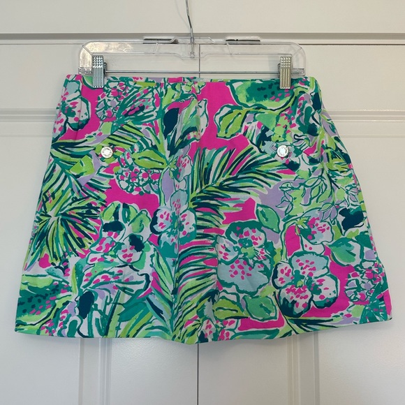 Lilly Pulitzer | Shorts | Lilly Pulitzer Madison Skort Early Bloomer ...